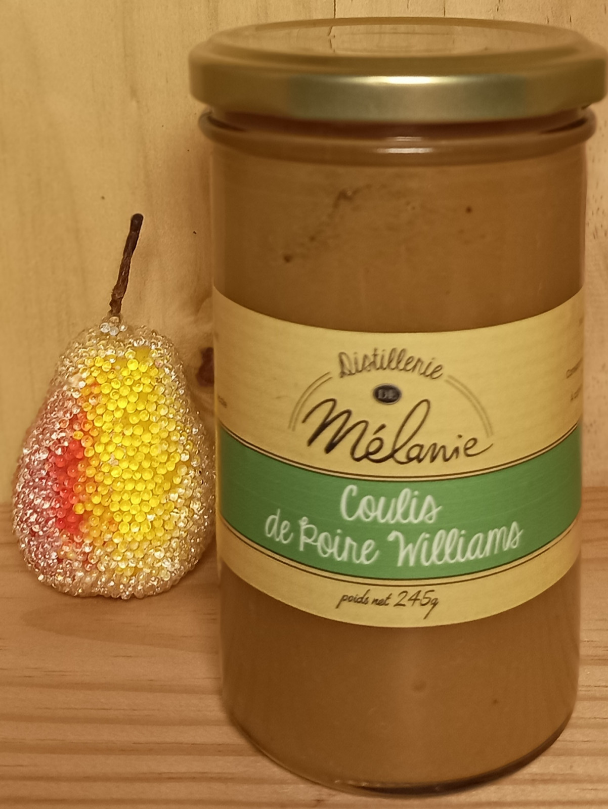 COULIS DE POIRE-WILLIAMS - Distillerie de Mélanie - eau-de-vie de ...